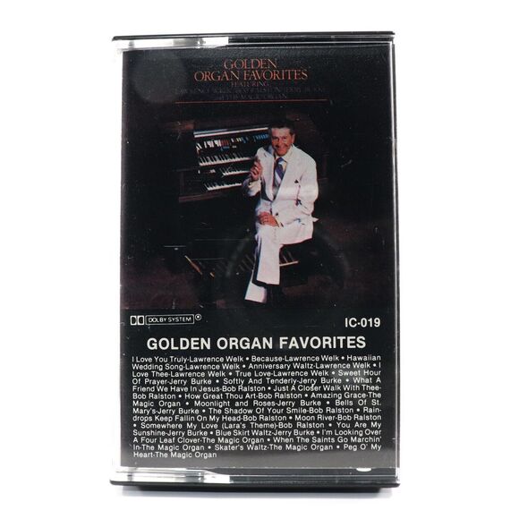 Media | Golden Organ Favorites Lawrence Welk Bob Ralston Cassette Tape ...